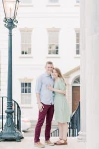 Downtown Charleston Engagement Photos and the Best Surprise Proposal