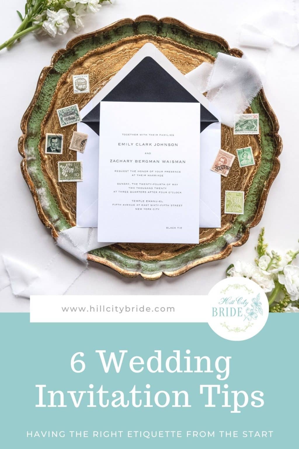 6 Simple Ways to Ensure You Have Proper Wedding Invitation Etiquette
